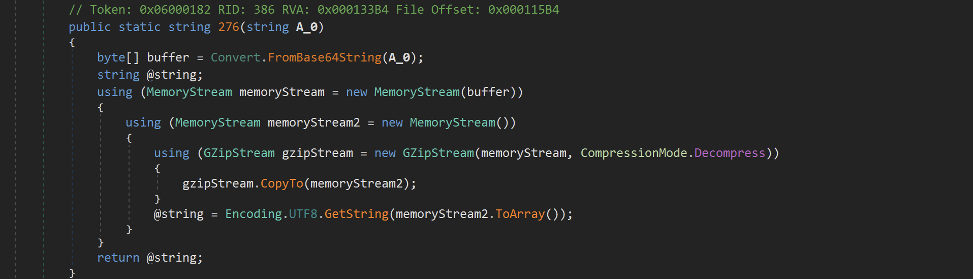 Dcrat Malware Analysis - How to Manually Decode a 3-Stage Malware Sample
