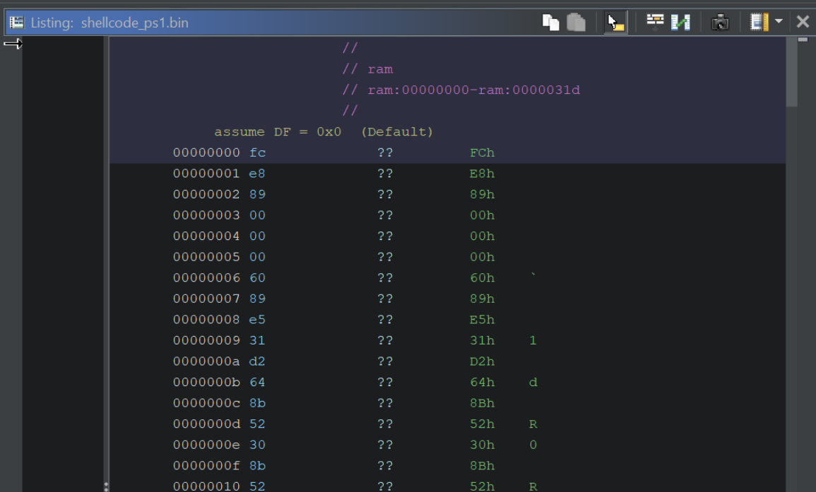 How To Use Ghidra To Analyse Shellcode And Extract Cobalt Strike