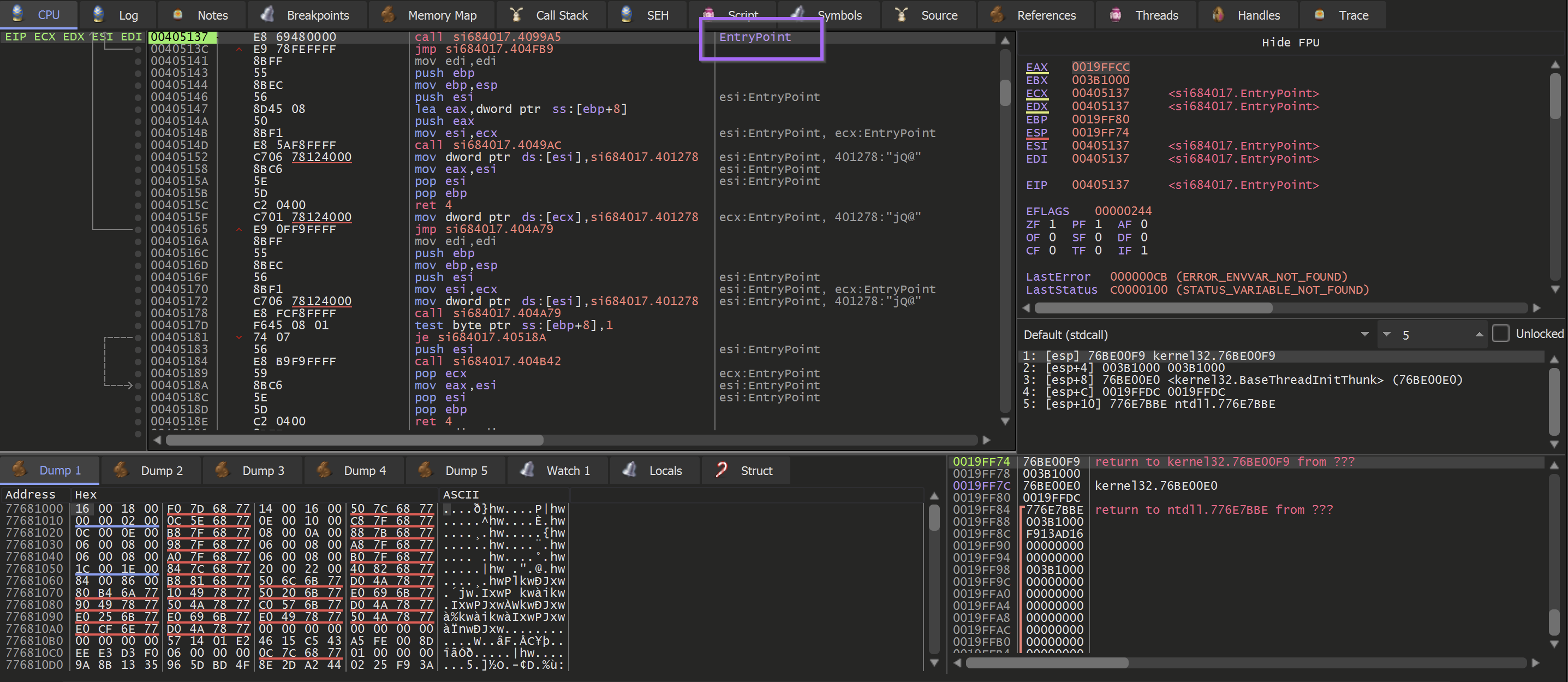 Amadey Bot Malware Analysis - Static Analysis and C2 Extraction With Ghidra and x64Dbg