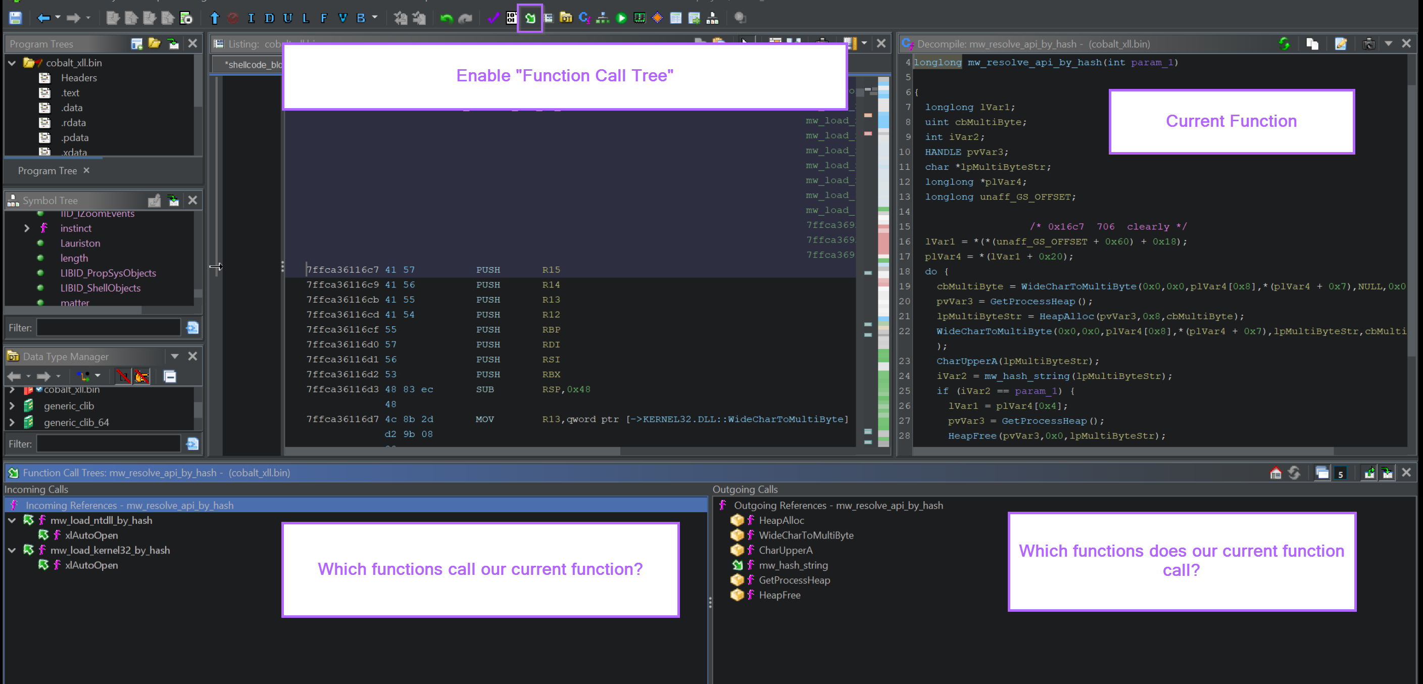 Understanding and Improving The Ghidra UI for Malware Analysis