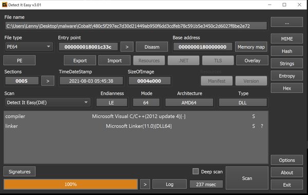 Ghidra Tutorial - Using Entropy To Locate Cobalt Strike Decryption ...