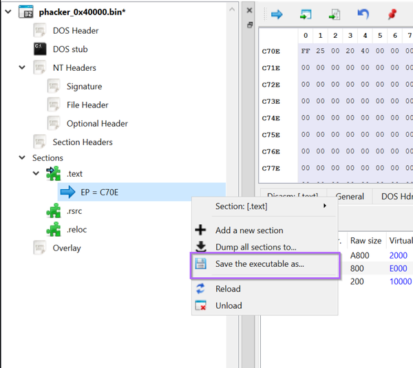 Malware Unpacking With Memory Dumps - Intermediate Methods (Pe-Sieve ...